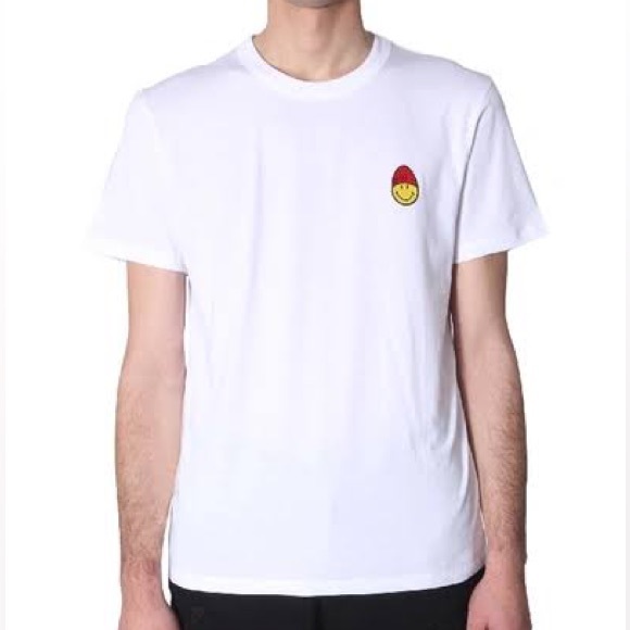 Ami | Shirts | Ami Paris Smiley T Shirt White S | Poshmark